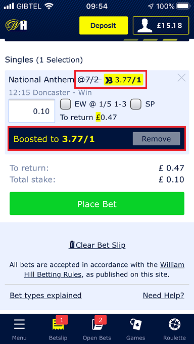 Winnings Boost Explained