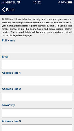 How to Update your Details (Personal, Contact, Marketing)