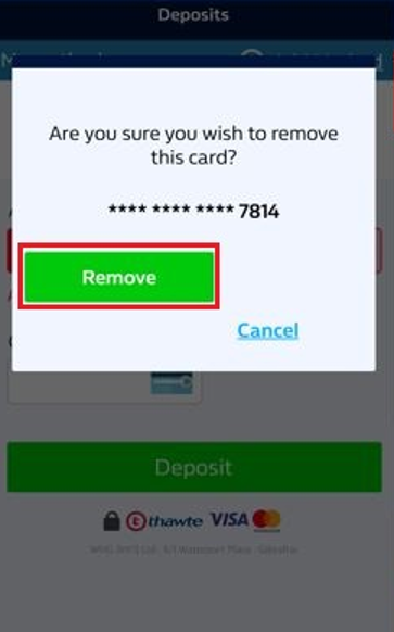 How to Add and Remove a Payment Method