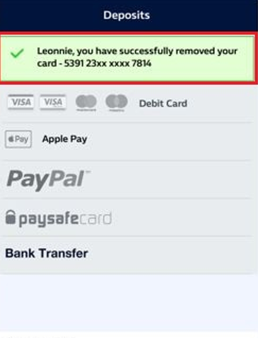 How to Add and Remove a Payment Method