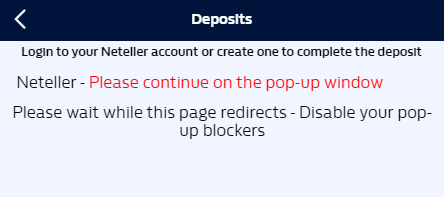 How can I use Neteller to deposit and withdraw?