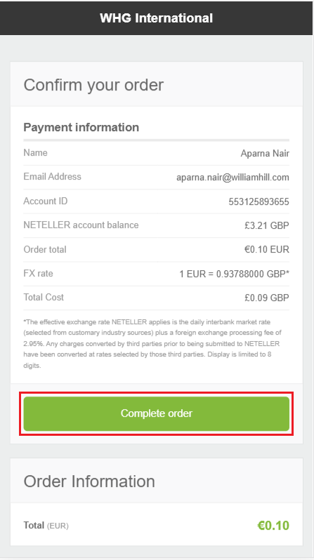 How can I use Neteller to deposit and withdraw?