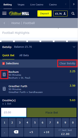 How do I use the new betslip?